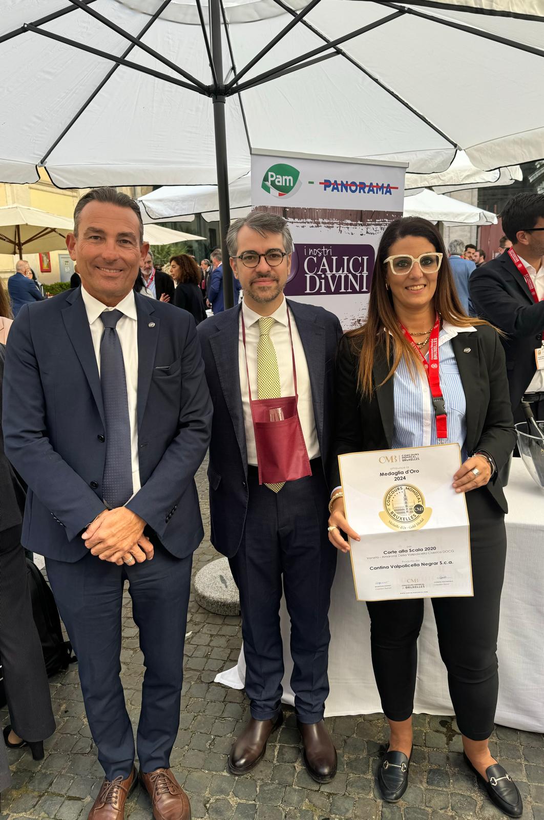 Pam Panorama: premiati a Roma gli otto vini medagliati al Concours ...